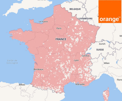 Le réseau mobile Orange